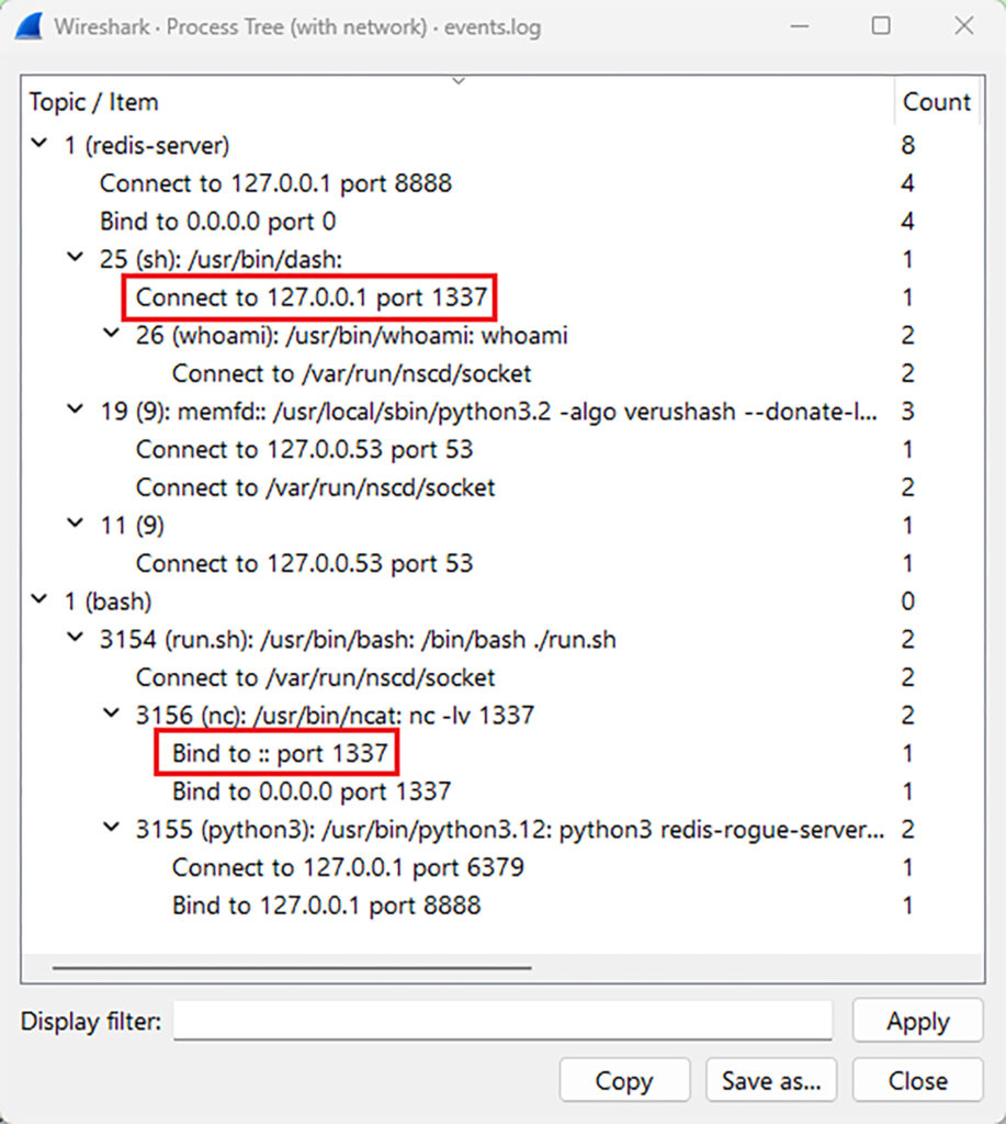 Go deeper: Linux runtime visibility meets Wireshark