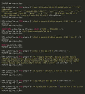 PG_MEM: A Malware Hidden in the Postgres Processes