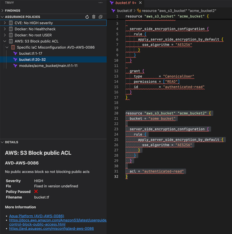 Dev-First Security: Aqua Trivy Scanning Now in VS Code