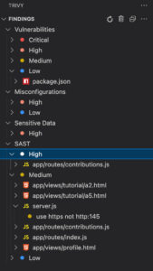Dev-First Security: Aqua Trivy Scanning Now in VS Code
